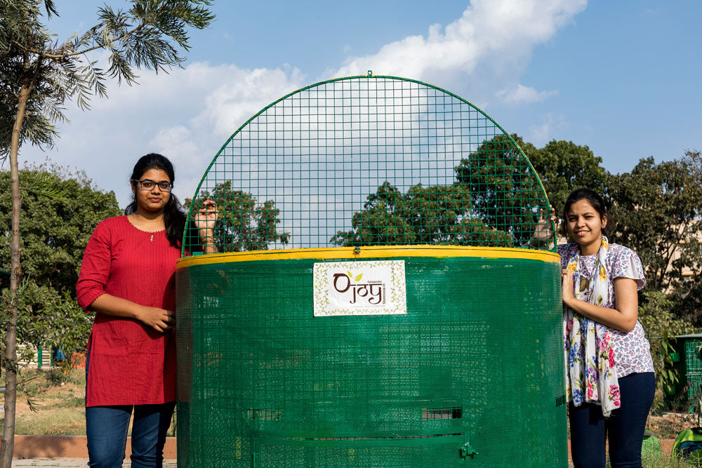 Ojoy Large Leaf Composter - Stonesoup – Stonesoup Shop