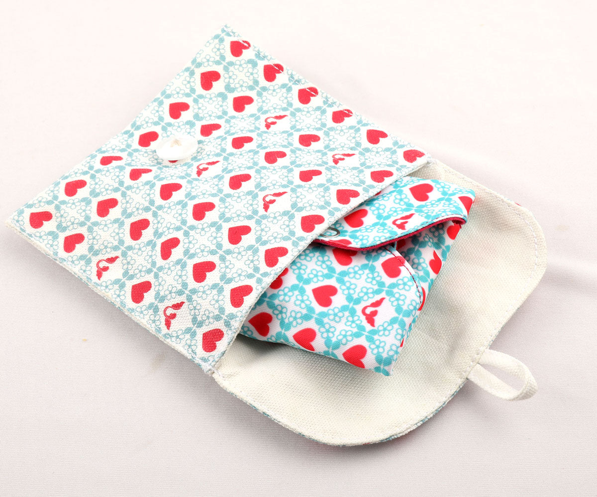 Cloth Pad Pouch| Leak-Proof Pouch – Stonesoup – Stonesoup Shop